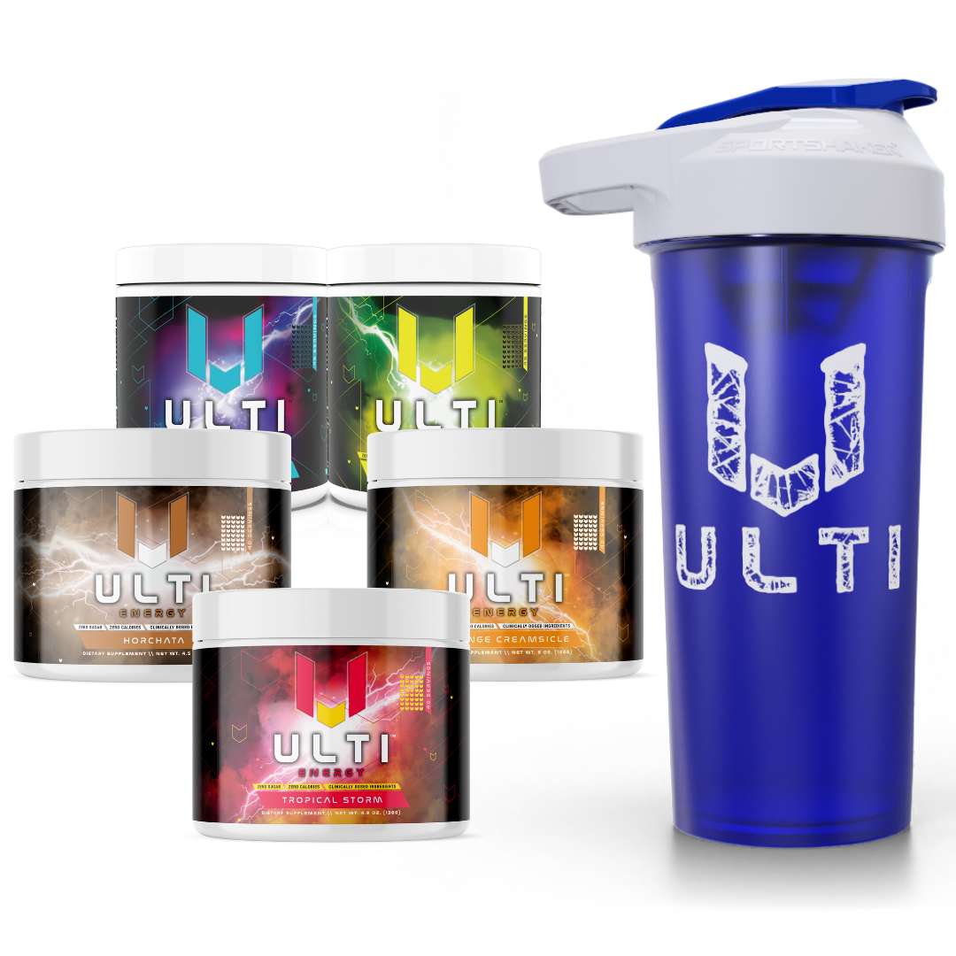 High Performance Energy Drinks for Gaming and Esports - ULTI