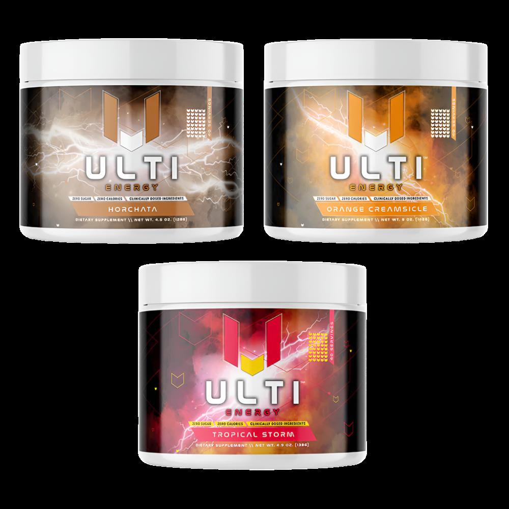 High Performance Energy Drinks for Gaming and Esports - ULTI