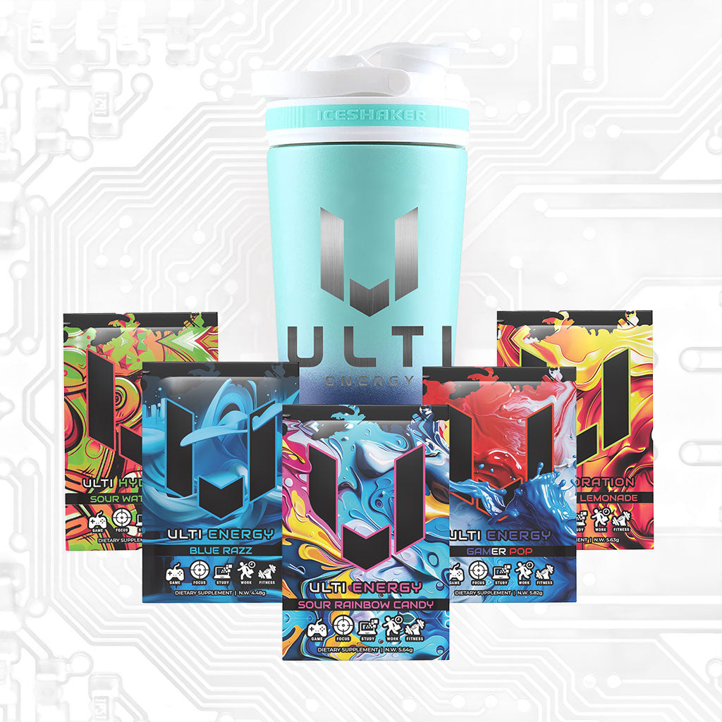 High Performance Energy Drinks for Gaming and Esports - ULTI